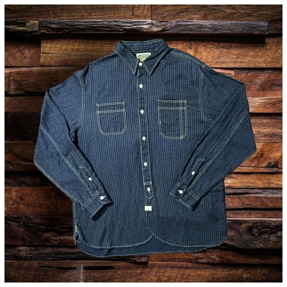 Ralph Lauren Double RL | Shirts | Nwt Rrl Ralph Lauren Double Rl Wabash Stripe Jackrabbit ...